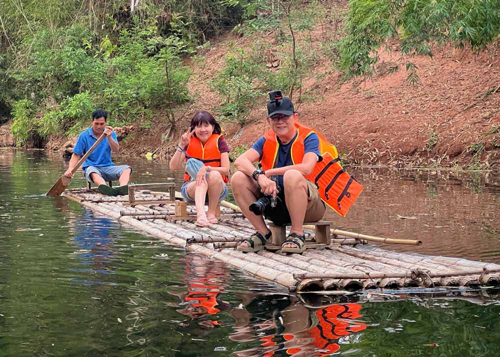 Bamboo Rafting in Vietnam: A Tranquil Adventure Through Nature's Beauty